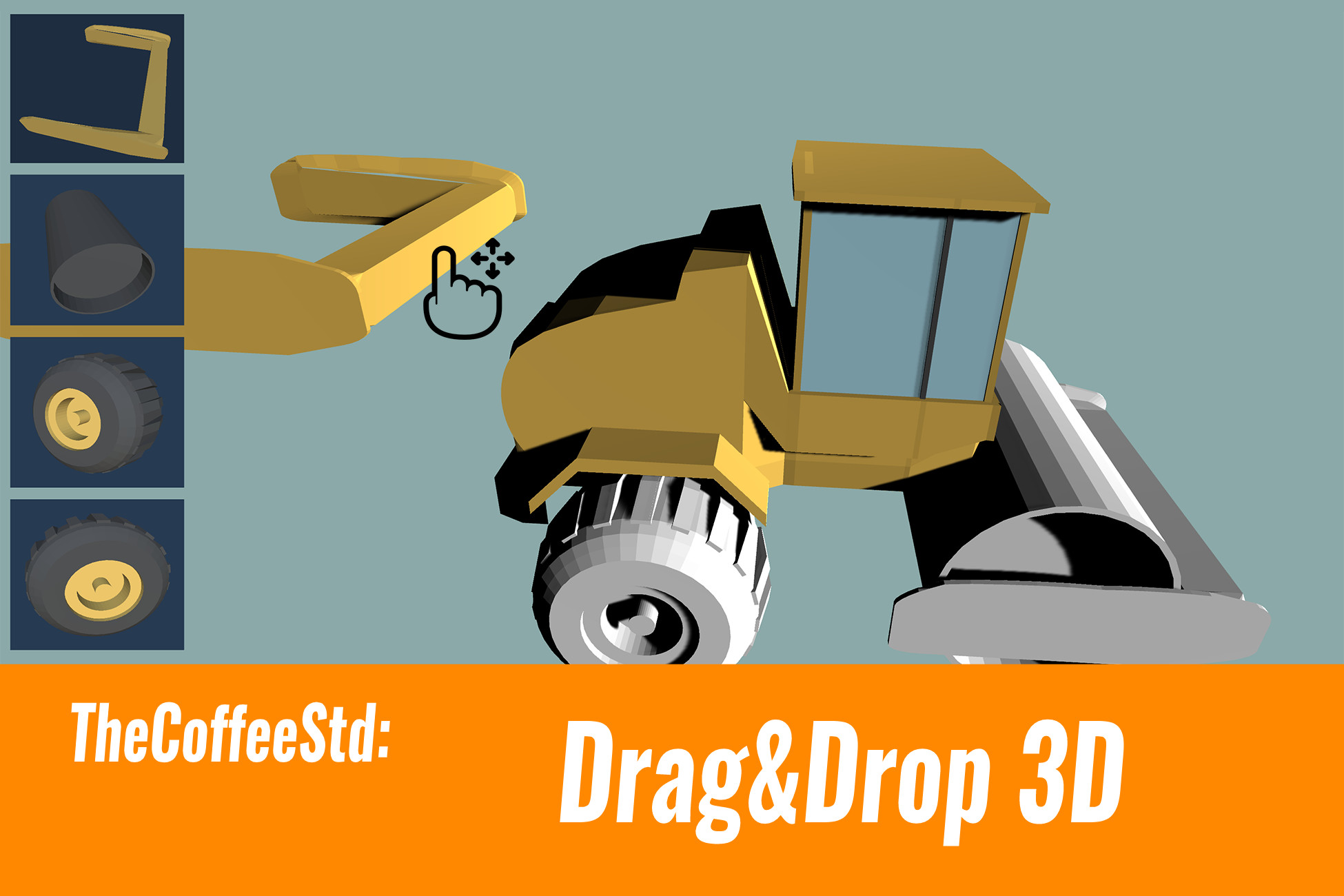 Drag And Drop 3D GUI Unity Asset Store