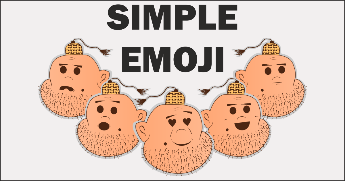 Simple emoji | 2D Characters | Unity Asset Store