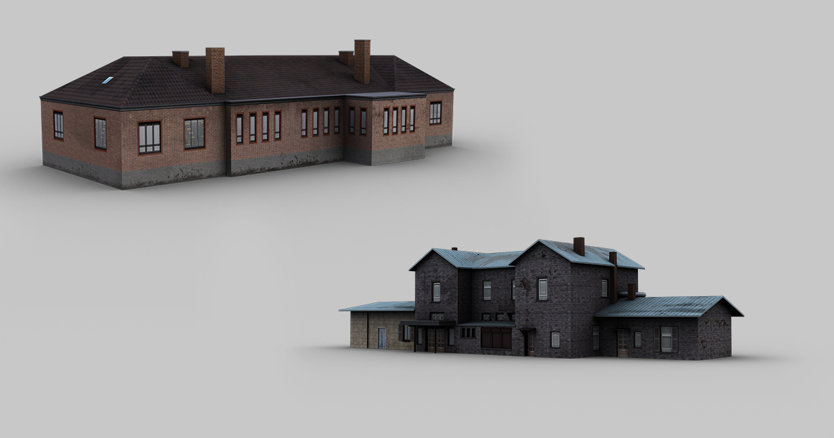 Buildings Pack Lowpoly 2 | 3D Urban | Unity Asset Store