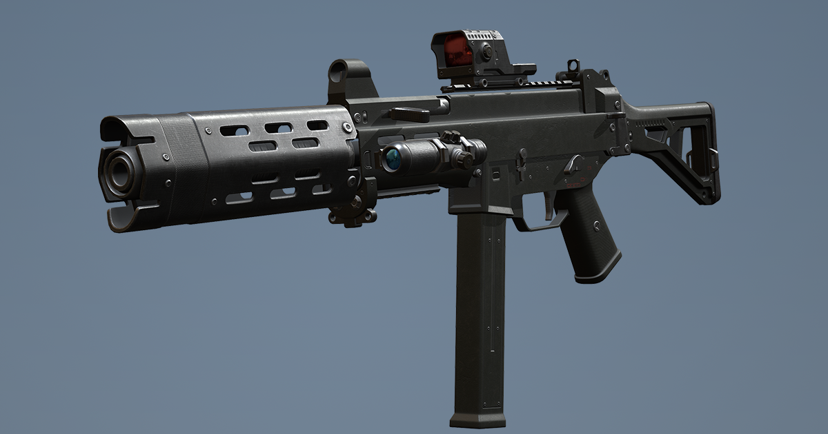 UPM-54 | 3D Weapons | Unity Asset Store