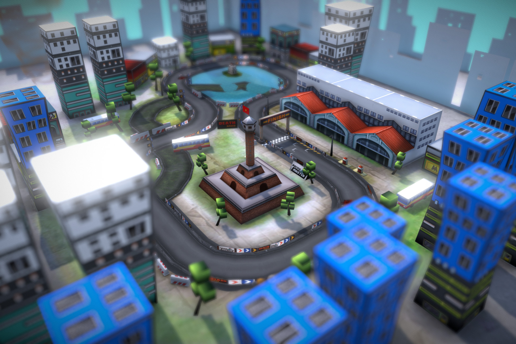 V5 Road City | 3D Roadways | Unity Asset Store