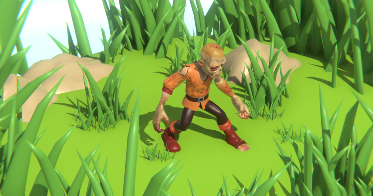 Zombie - Casual Fantasy | 3D 생물 | Unity Asset Store