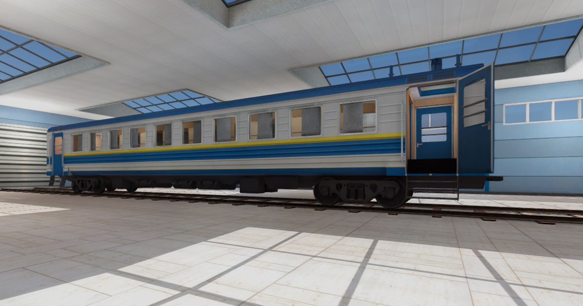 Train Passenger | 3D Industrial | Unity Asset Store