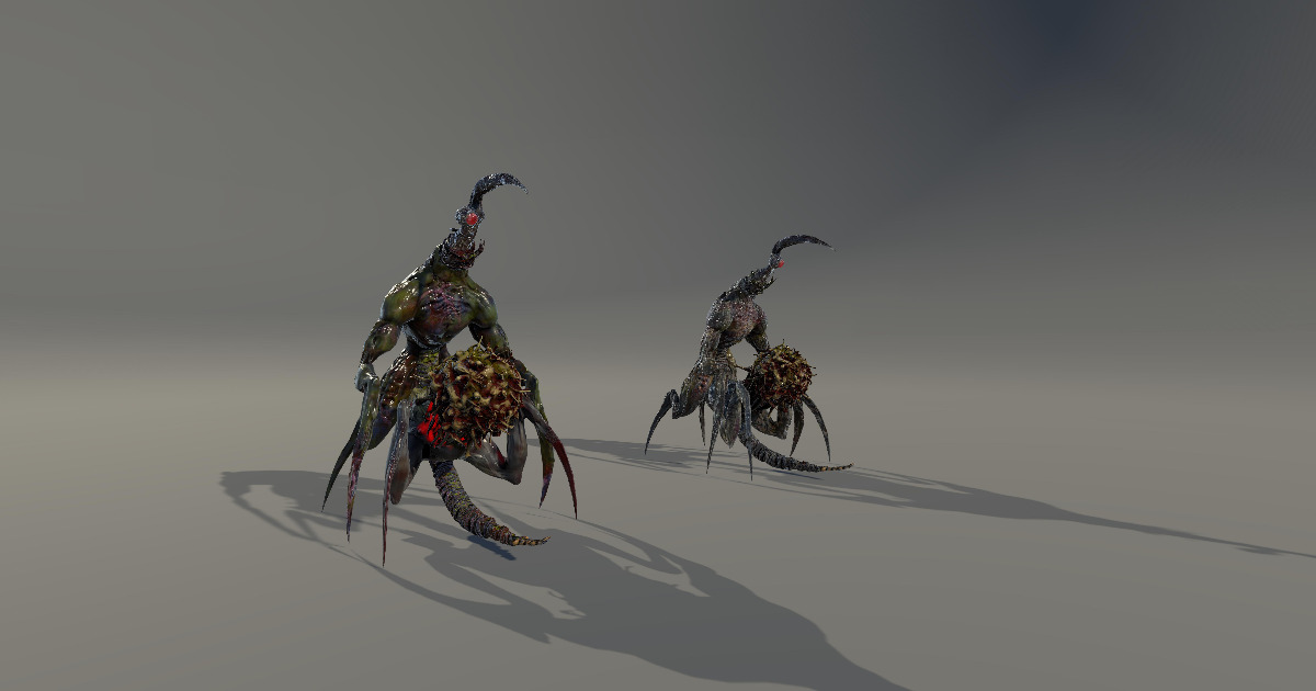 Monster Boss Pack1 | 3D Creatures | Unity Asset Store