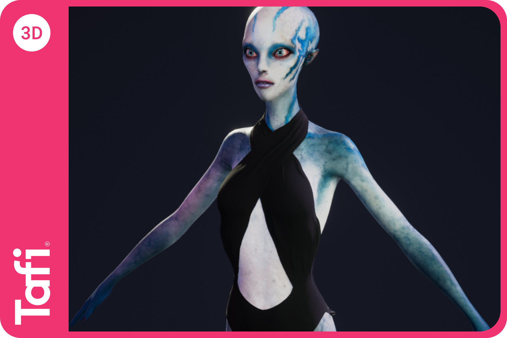 Nenana Alien Female from Tafi | 캐릭터 | Unity Asset Store