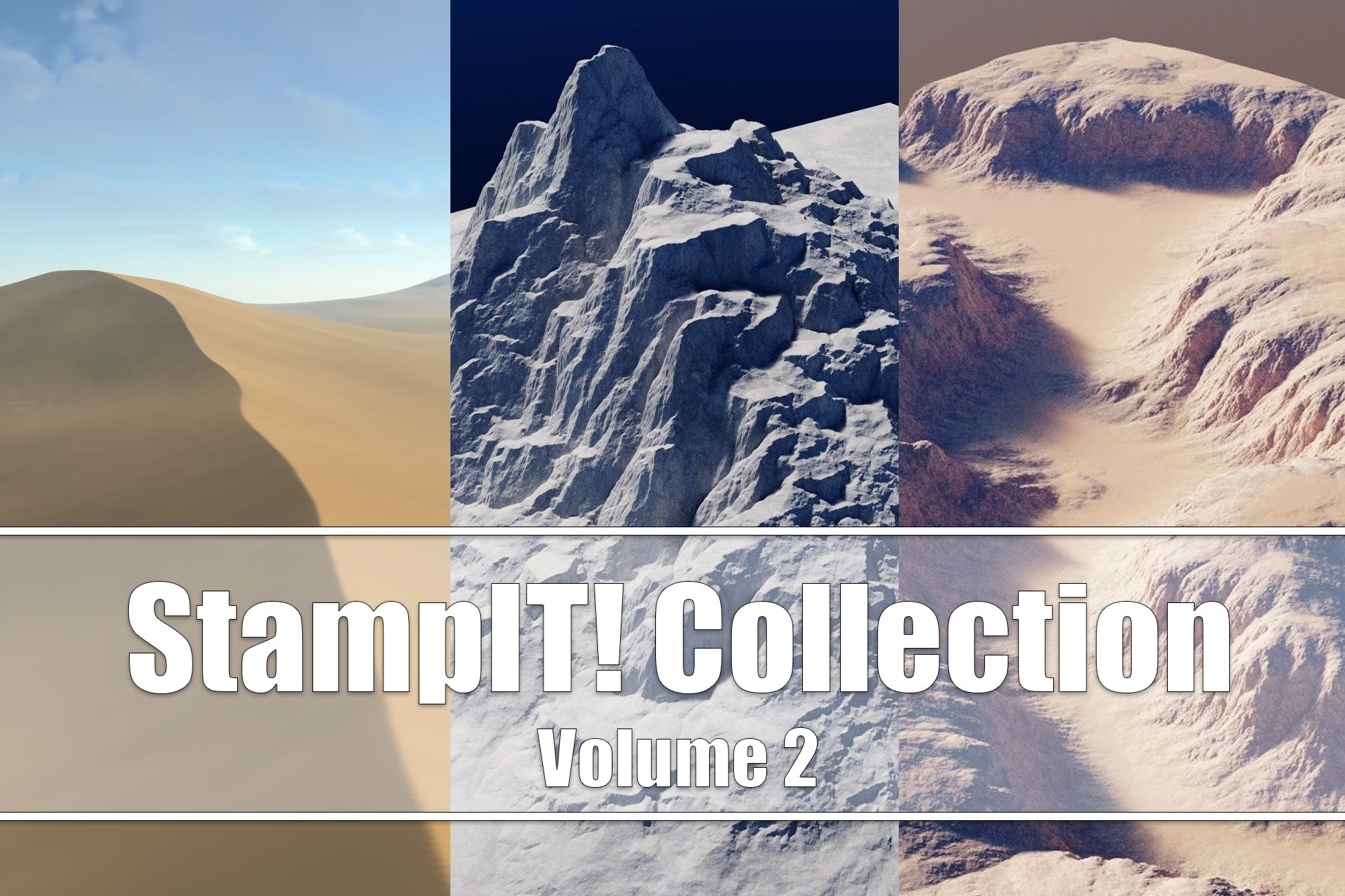 StampIT! Collection - Volume 2 | Terrain | Unity Asset Store