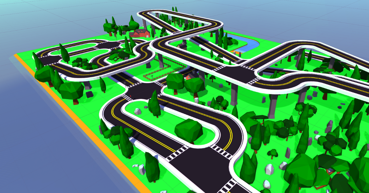 Modular Cartoon Construction Kit | 3D Environments | Unity Asset Store