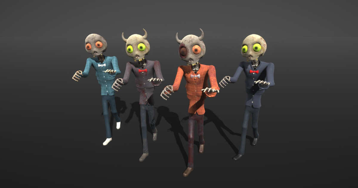 Skeleton Ghost (FREE) | 3D Creatures | Unity Asset Store