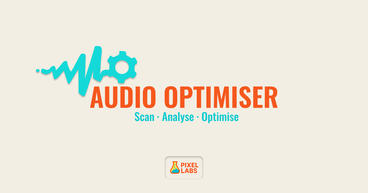 Audio Optimiser | Audio | Unity Asset Store