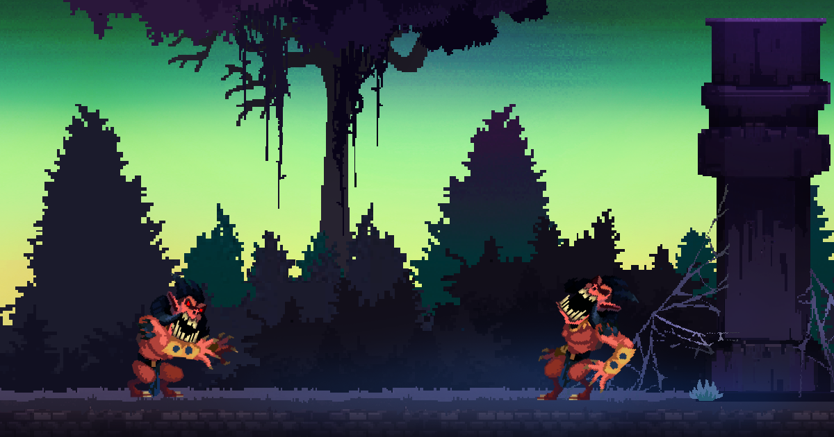 Pixel Blood Devil | 2D キャラクター | Unity Asset Store