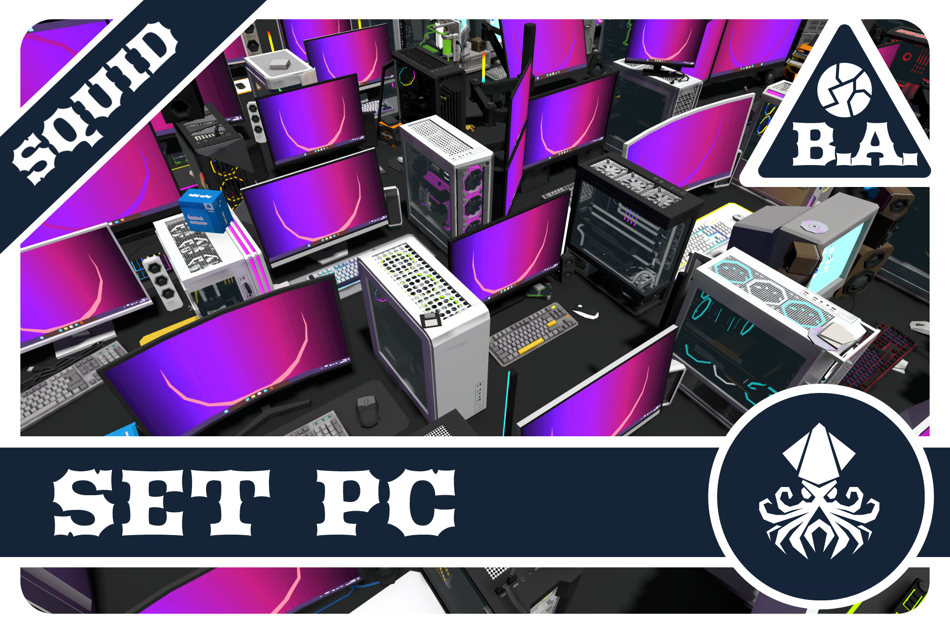 POLY SET PC | 3D Clothing | Unity Asset Store