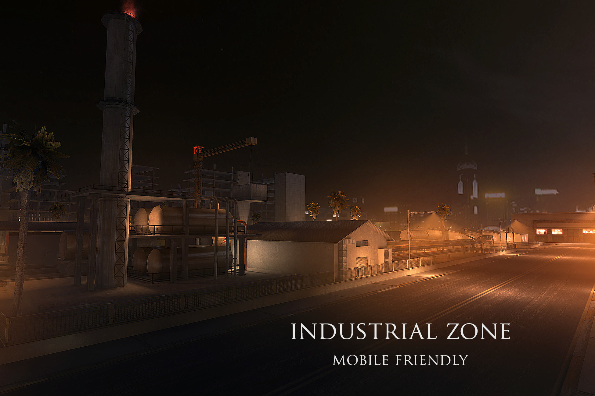 Industrial Zone - Mobile optimized | 3D Industrial | Unity Asset Store