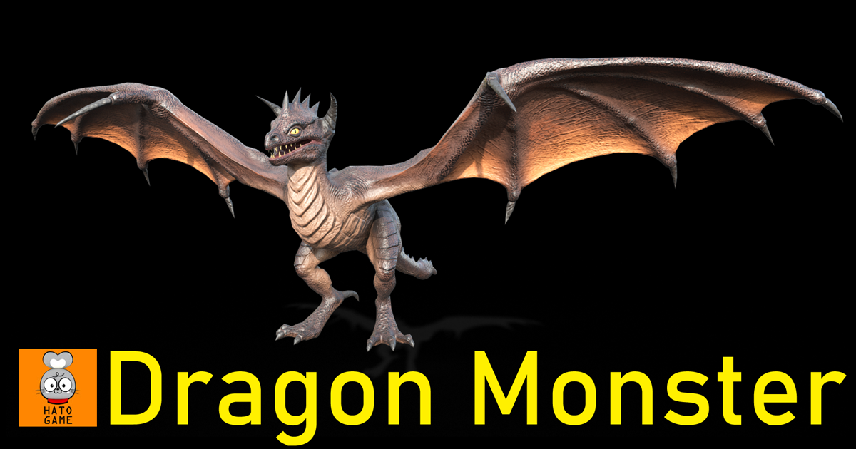 Monster: Dragon | 3D Animals | Unity Asset Store