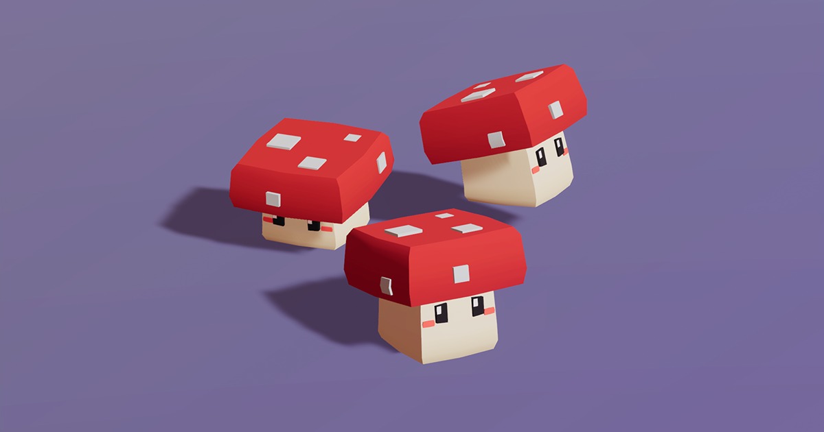 Mushroom Toon Series | 3D Creatures | Unity Asset Store