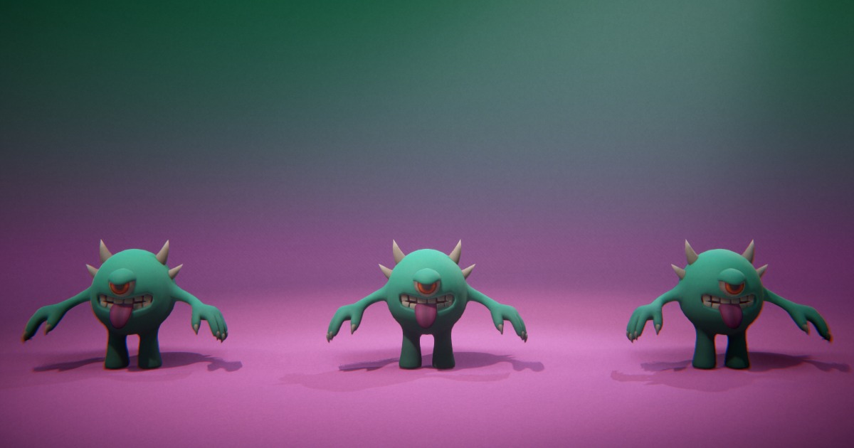 Ogre Cyclops LV2 - Character + Animations | 3D Characters | Unity Asset ...