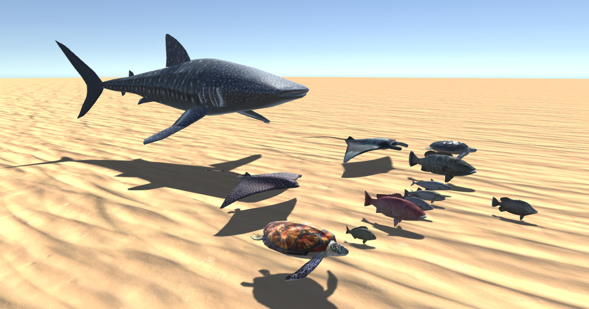 Saltwater Fish Vol 2 | Characters | Unity Asset Store