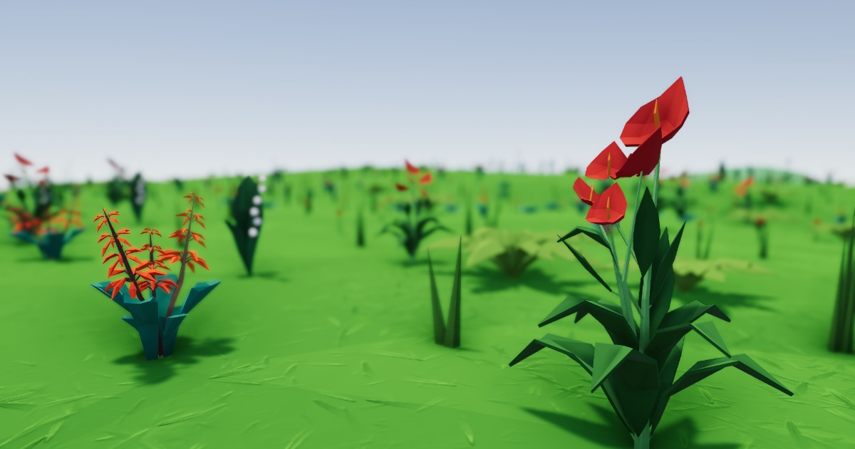 Poly_Low: Low Poly Flora Pack | 3D Landscapes | Unity Asset Store