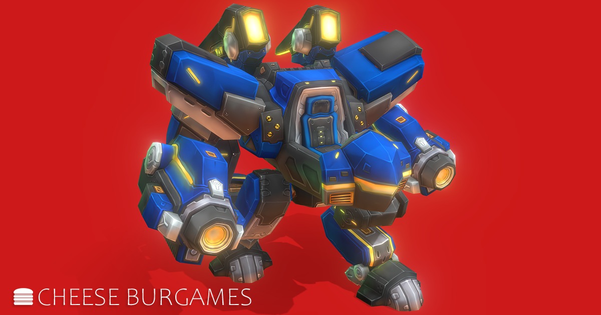 Cartoon Mecha Skin #4 | 3D Robots | Unity Asset Store