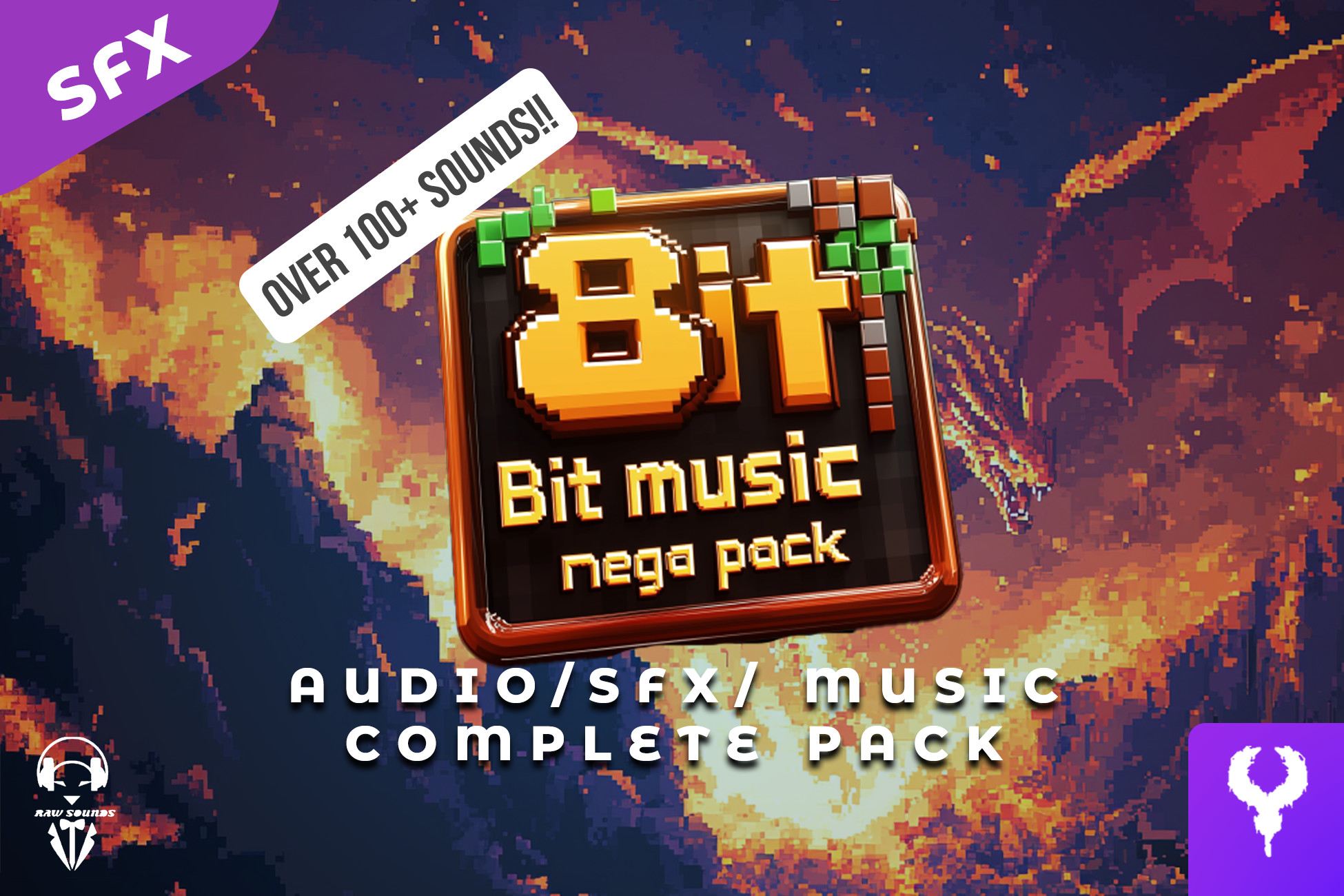 Mega 8 Bit SFX/Music/Loop Pack | Audio Music | Unity Asset Store