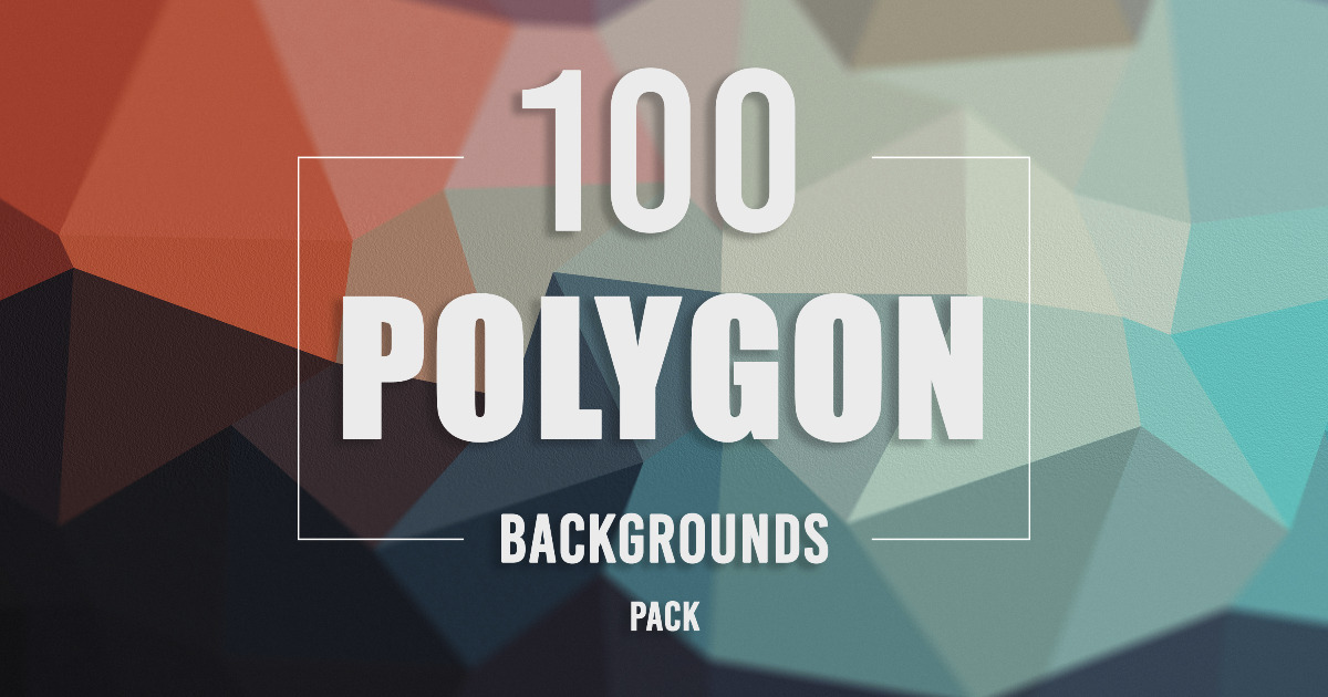 100 Polygon Backgrounds | 2D Textures & Materials | Unity Asset Store