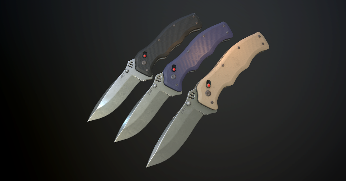 Clasp knives vulcan vol pack | 3D Weapons | Unity Asset Store