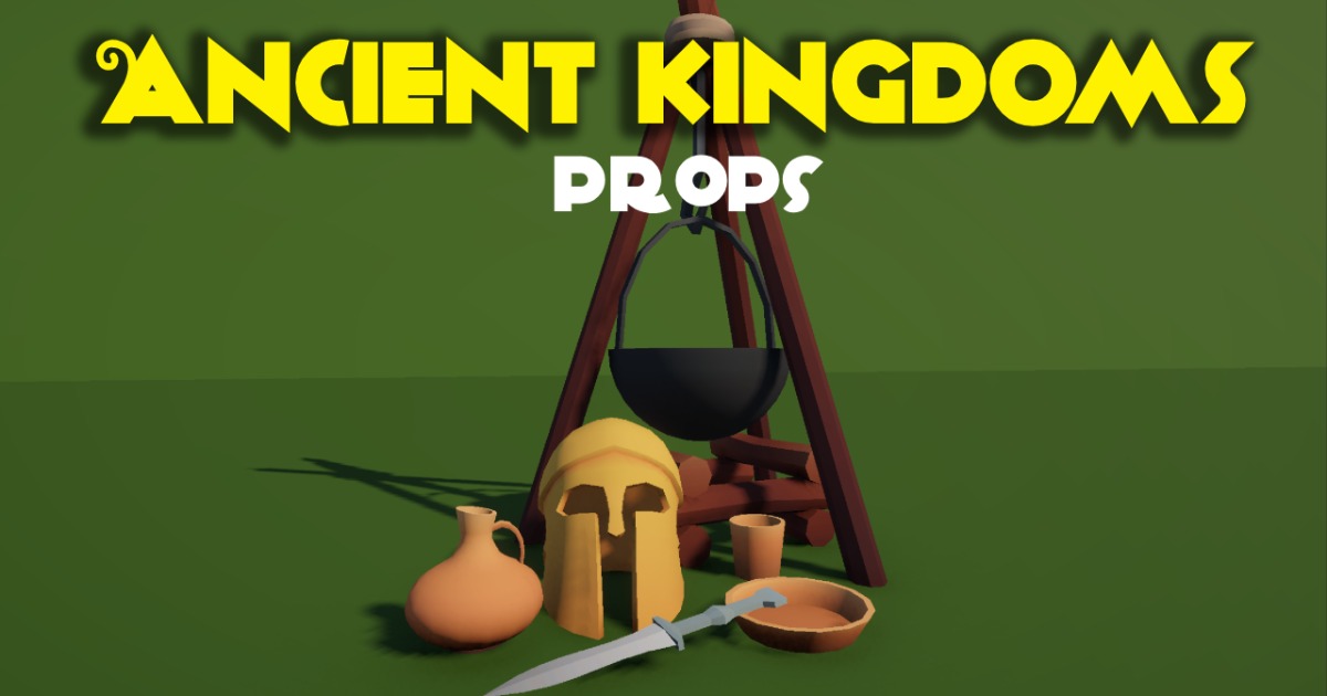 Ancient Kingdoms Military March Props | 3D Props | Unity Asset Store