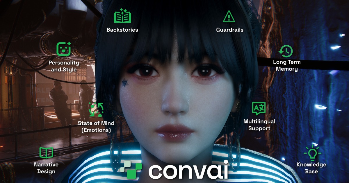 Npc Ai Engine Dialog Actions Voice And Lipsync Convai Behavior Ai Unity Asset Store