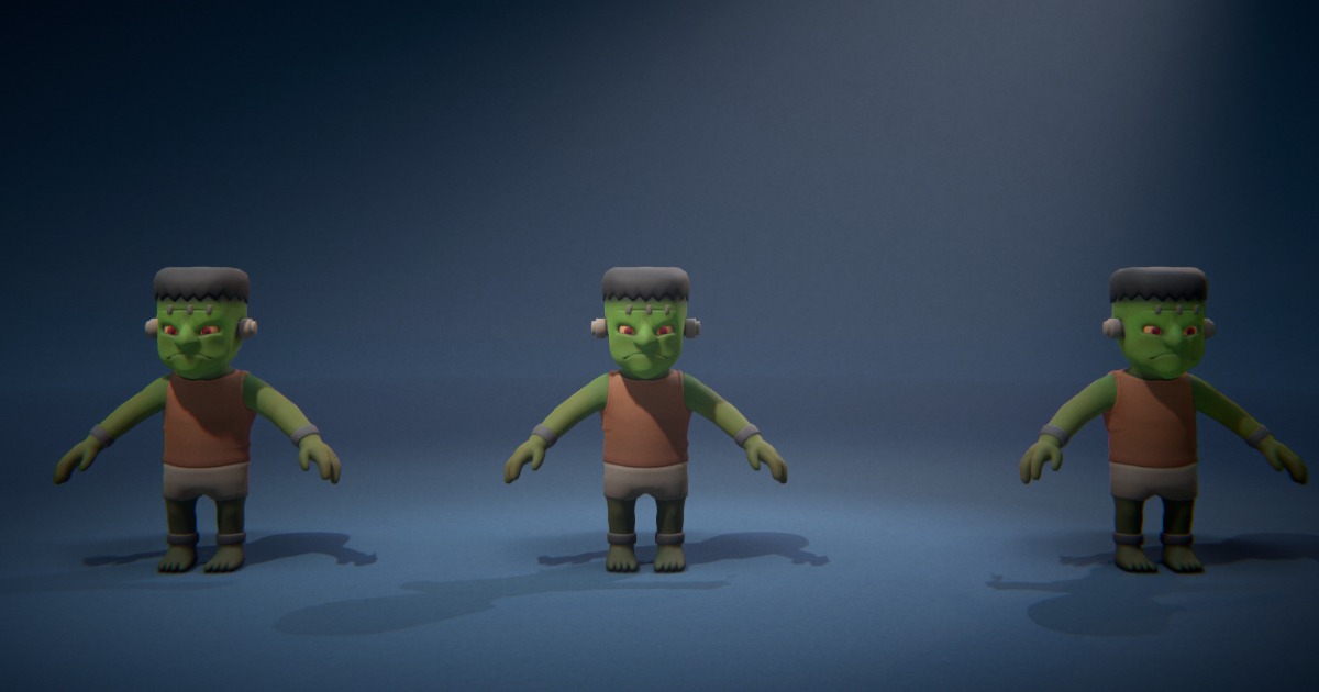 Frankenstein Level 1 - Character + Animations | 3D Characters | Unity Asset Store