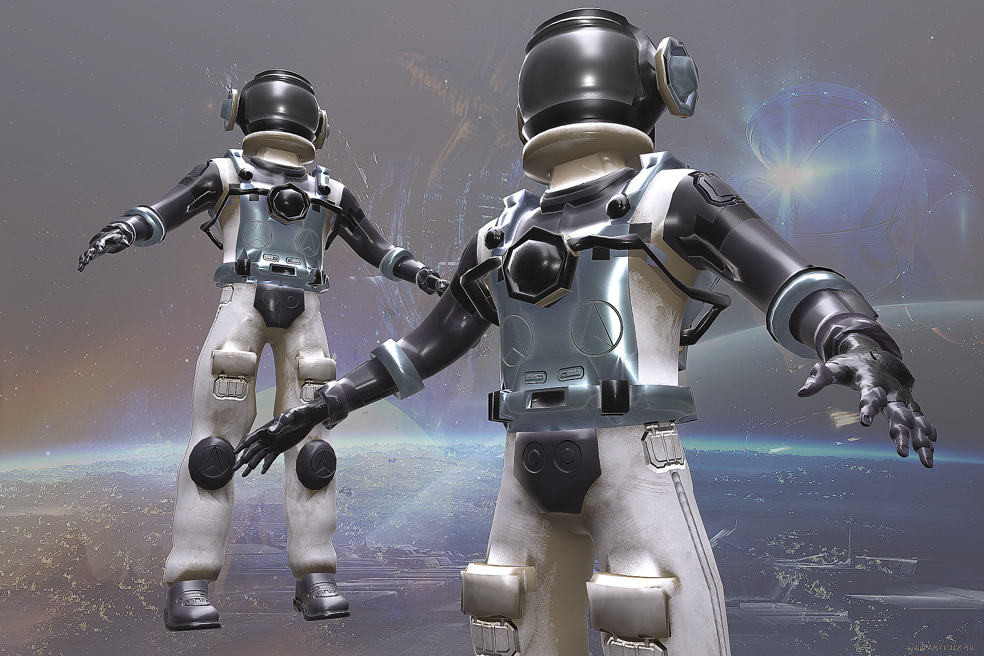 Spaceman sci fi | Characters | Unity Asset Store