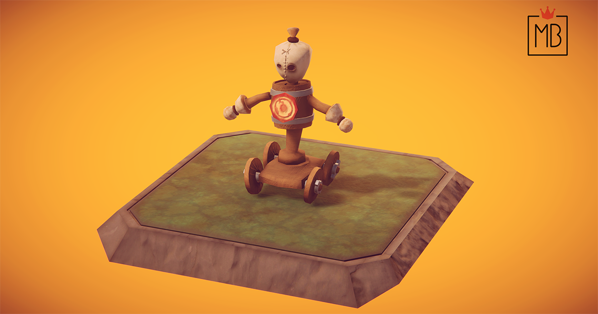 Stylized Training Dummy | 3D Props | Unity Asset Store