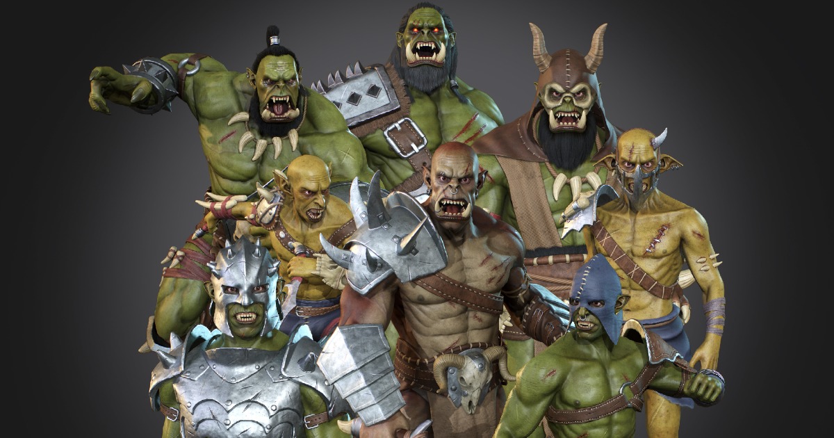 Orcs Pack Collection | Characters | Unity Asset Store