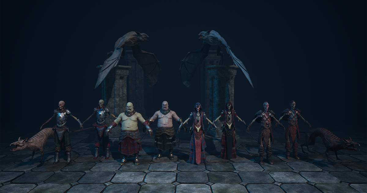 Undead Army Characters Collection | 3D Characters | Unity Asset Store