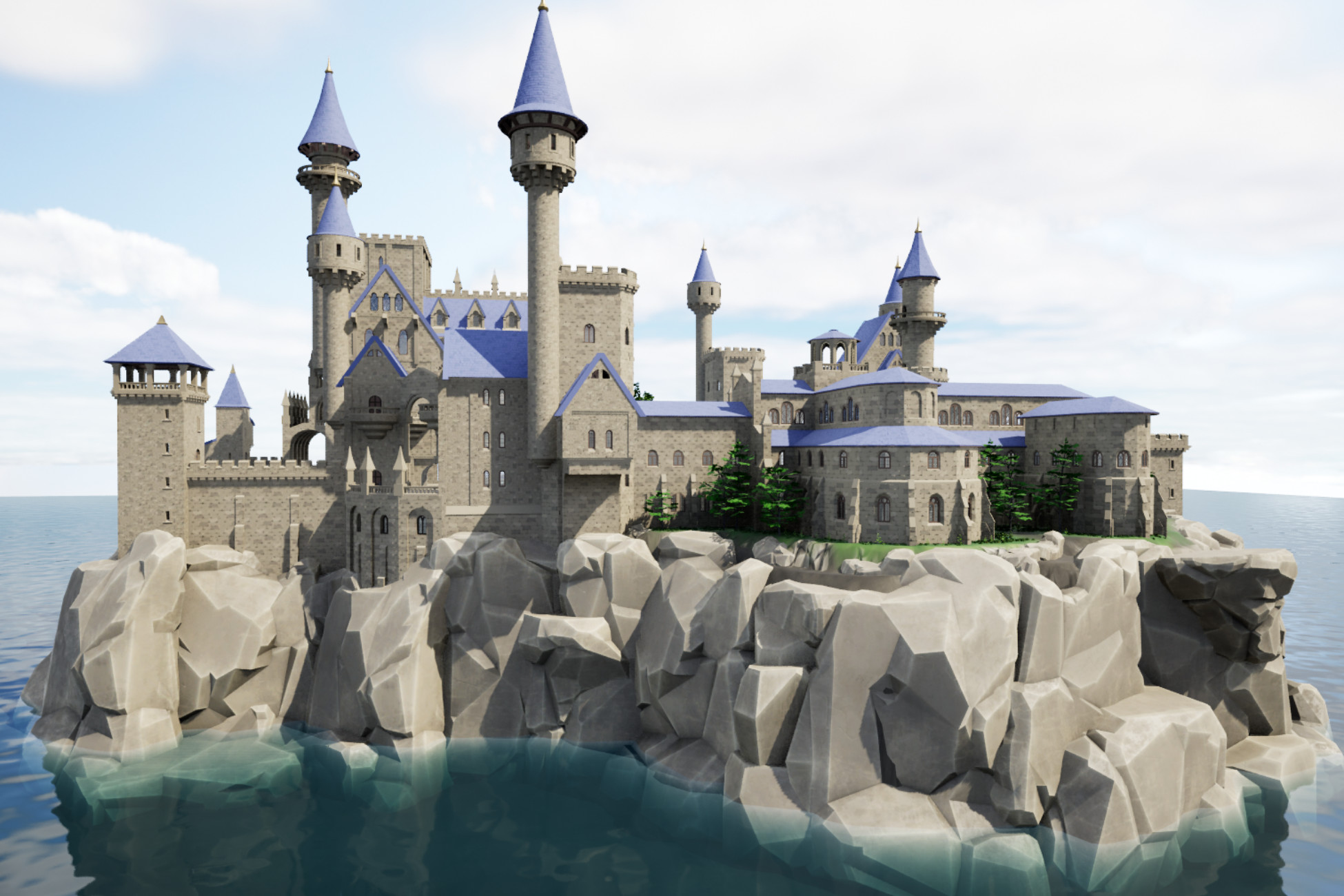 Stylish Castle Collection | 3D Fantasy | Unity Asset Store