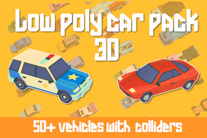 Low poly car pack | Game Content Shopper – Unity Asset Store™ Sales and ...