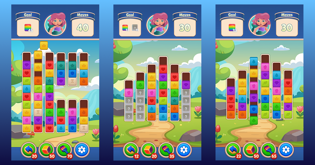 Sort Match Color Puzzle | Template + Editor | Packs | Unity Asset Store