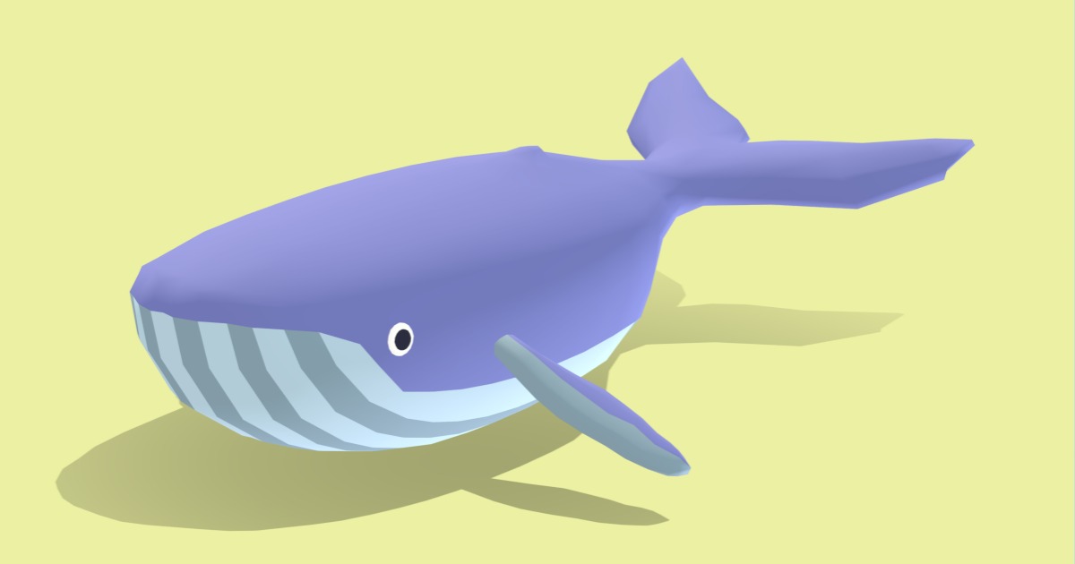 Whale - Quirky Series | Characters | Unity Asset Store