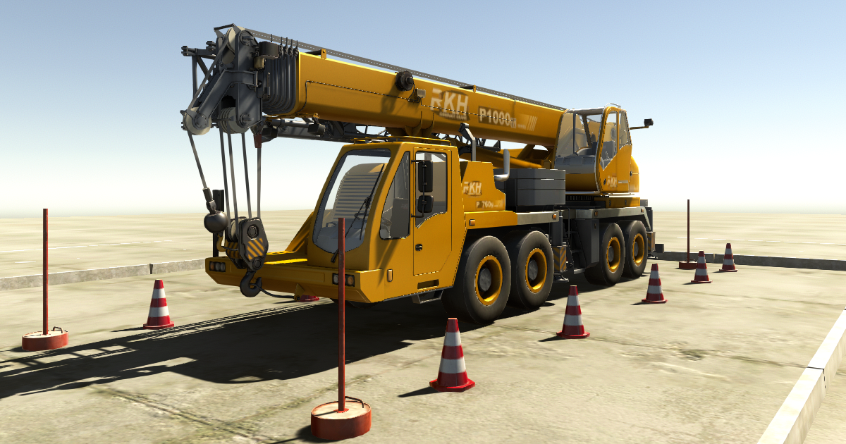 Crane Simulator v7 | 3D Land | Unity Asset Store