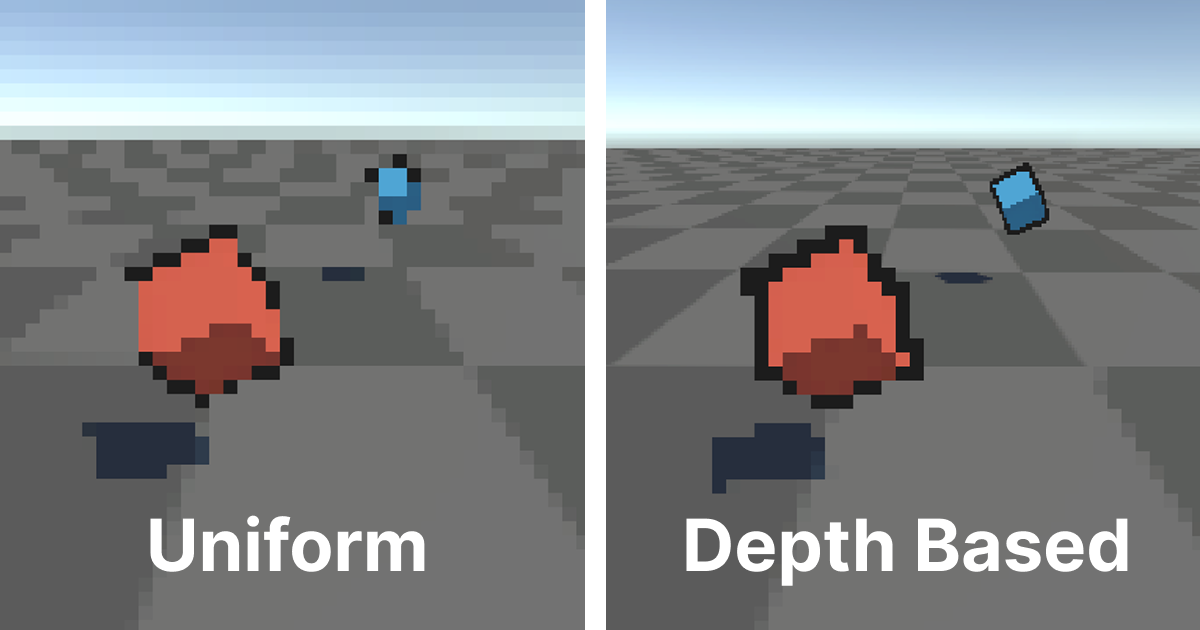Depth Based Pixelator - Pixelize Your 3D Scenes | カメラエフェクト | Unity Asset Store