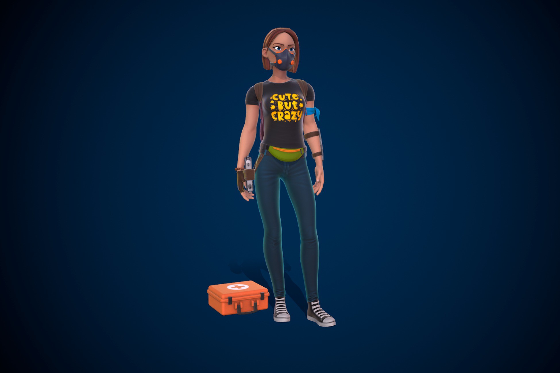 Survivor Girl Character | Characters | Unity Asset Store