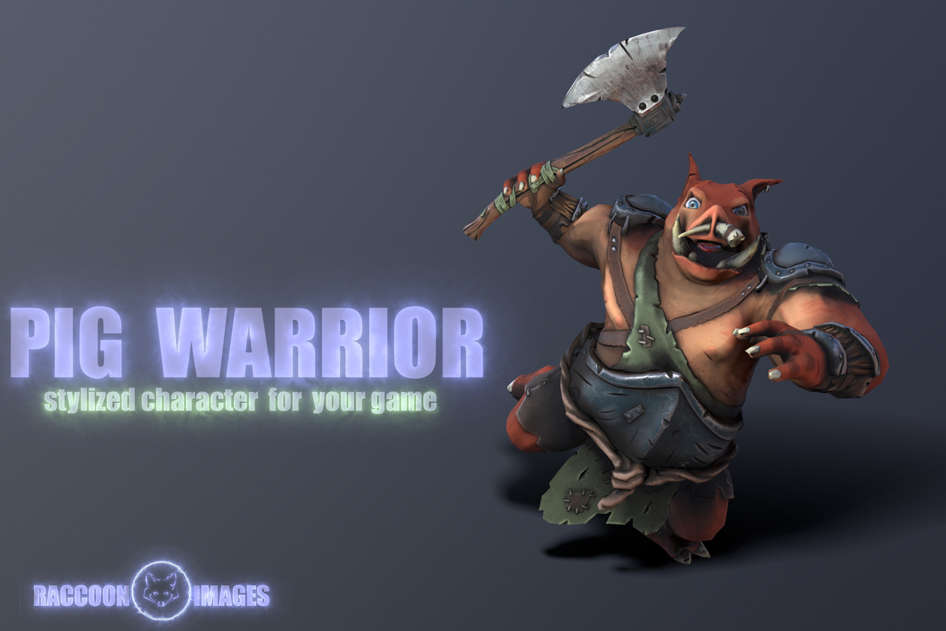Pig warrior | 3D Creatures | Unity Asset Store