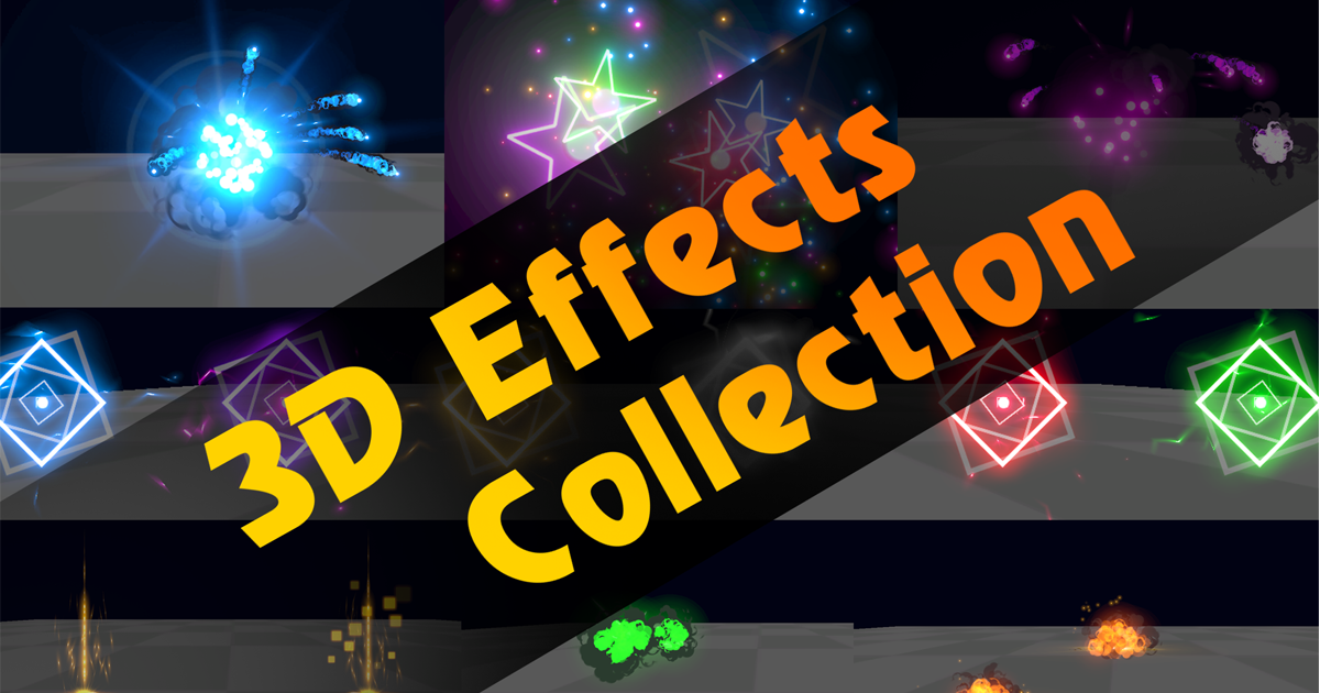 3D Effect Collection | Fire & Explosions | Unity Asset Store