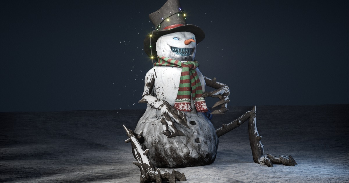 Snowman 1 | 3D Creatures | Unity Asset Store