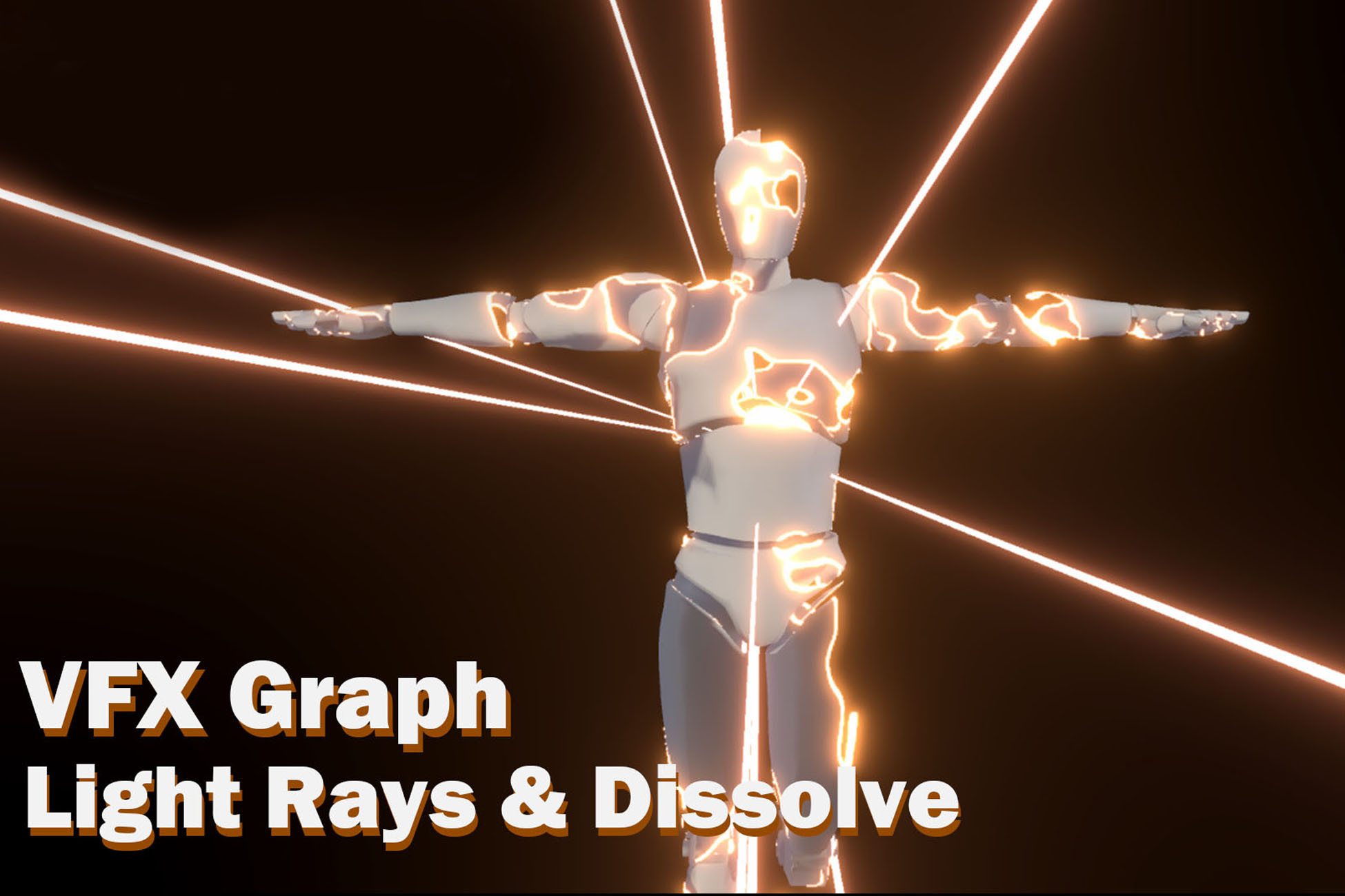 VFX Graph：Light Rays & Dissolve | 시각 효과 셰이더 | Unity Asset Store