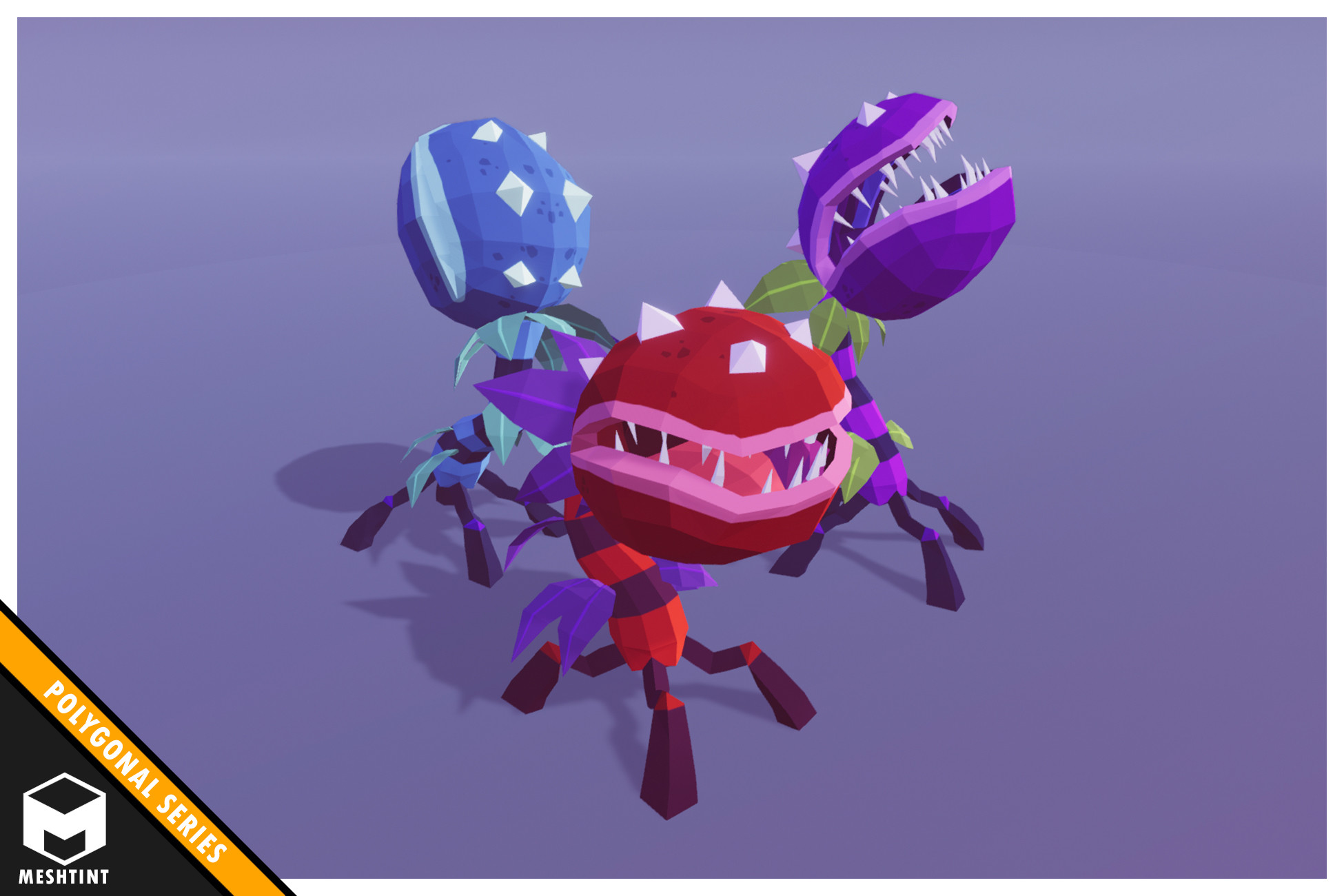 Polygonal Plant Venus | 3D Creatures | Unity Asset Store