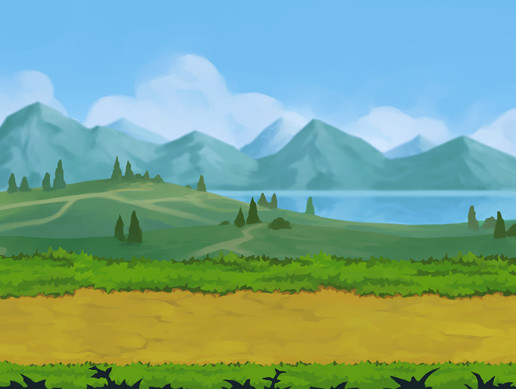 2d Field Parallax Background Sprite Management Unity Asset Store