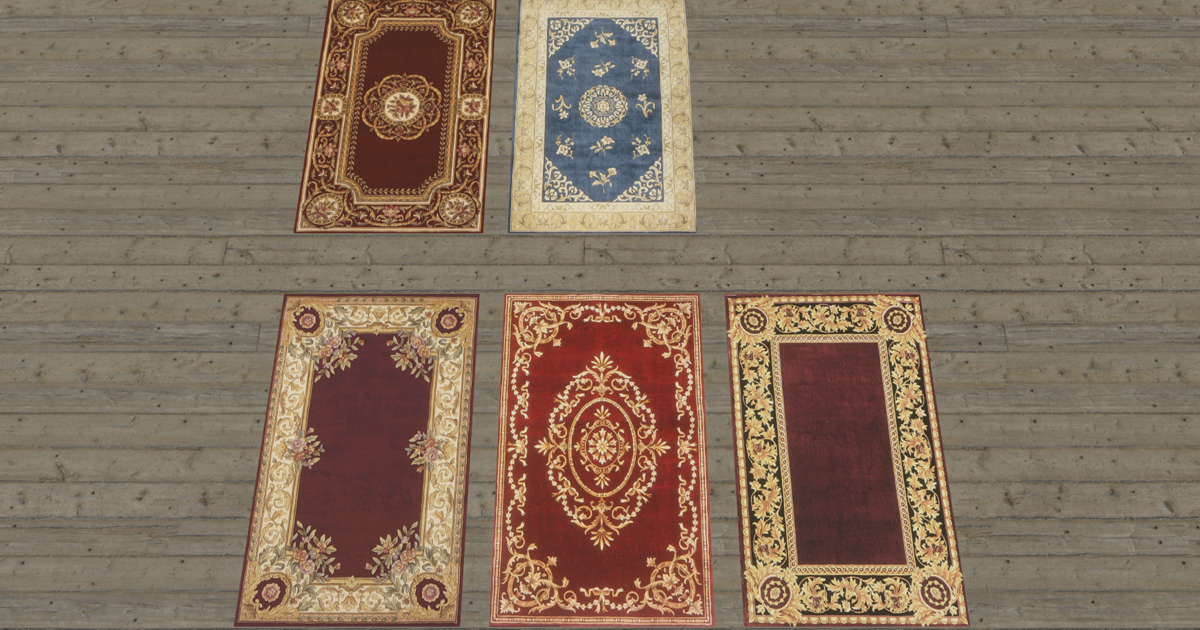Rugs | 3D Furniture | Unity Asset Store