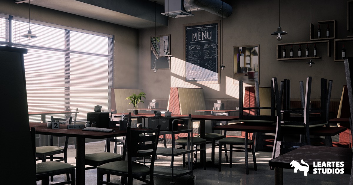 Coffee Shop Environment | 3D Environments | Unity Asset Store