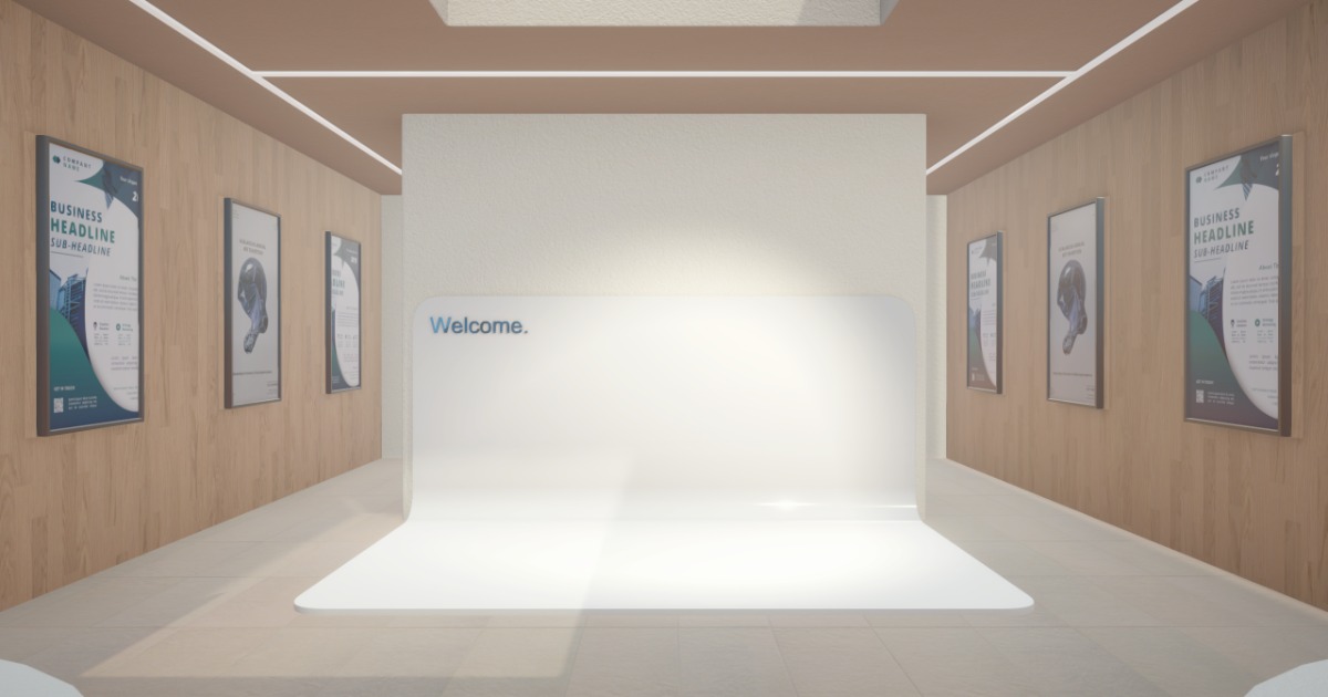 Neon Wood Lobby Room - UPR | 3D 도시 | Unity Asset Store