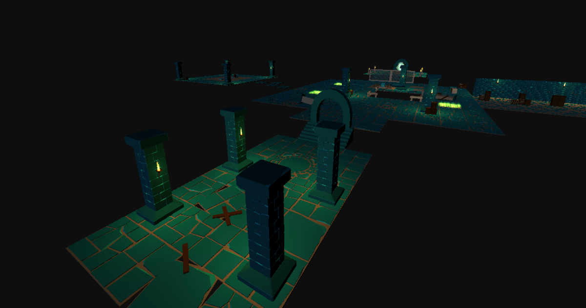 Low Poly Level Asset Pack | 3D Dungeons | Unity Asset Store