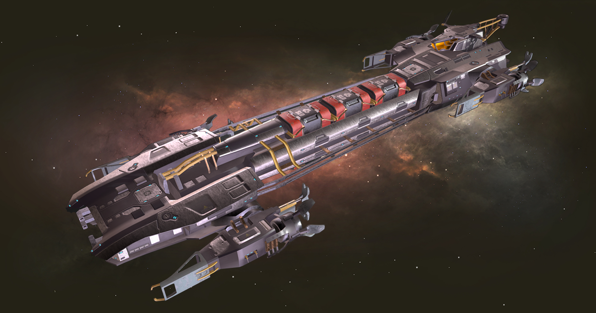 Cargo Spaceship PBR | 3D Space | Unity Asset Store